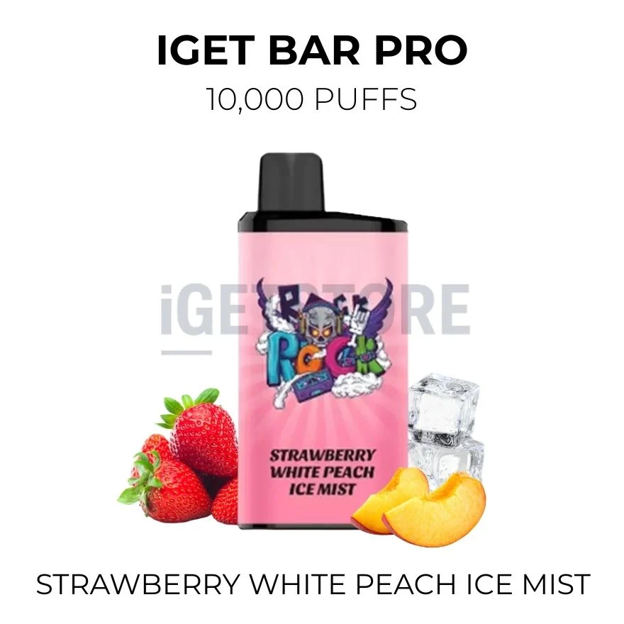 IGET Bar Pro 10000 Puffs – Strawberry White Peach Ice Mist – IGET Store